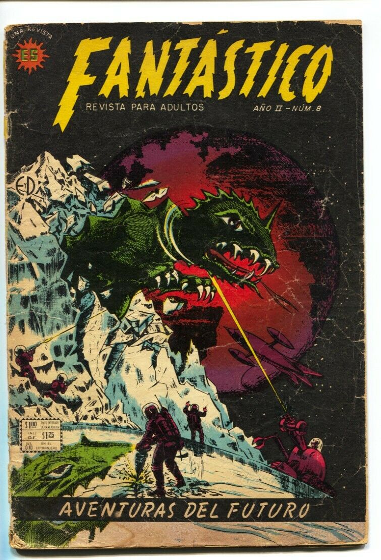 Fantastico #8-1955-Mexican Horror/Sci-Fi-JOE MANEELY comic book | Comic ...