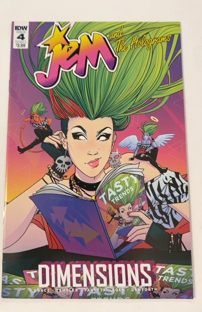 Jem and the Holograms: Dimensions #4 (2018) | Comic Books - Modern Age ...