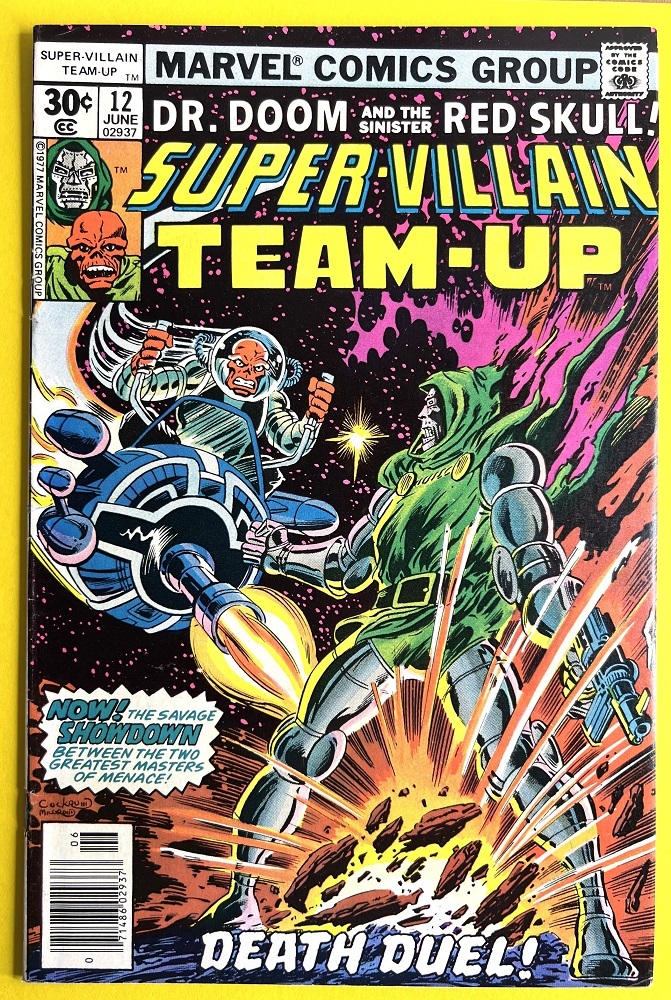 Super-Villain Team-Up 12 DOOM VS RED SKULL MARVEL (1977) | Comic Books ...