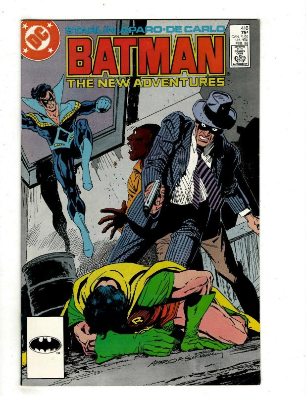 10 Batman DC Comics # 408 409 410 411 412 413 414 416 421 425 Bruce ...