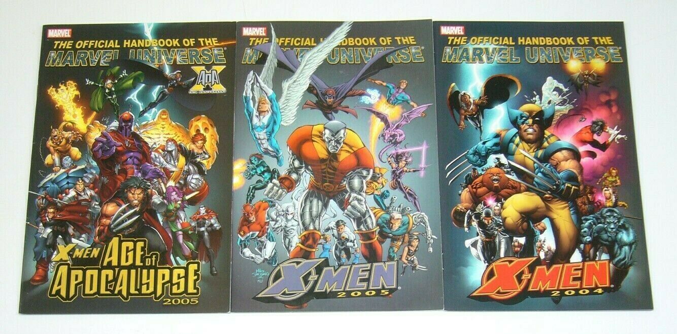 Official Handbook of the Marvel Universe: X-Men 2004 2005 + age of ...