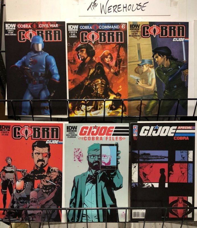 GI JOE COBRA assortment 30 diff - back with vengeance | Comic Books ...