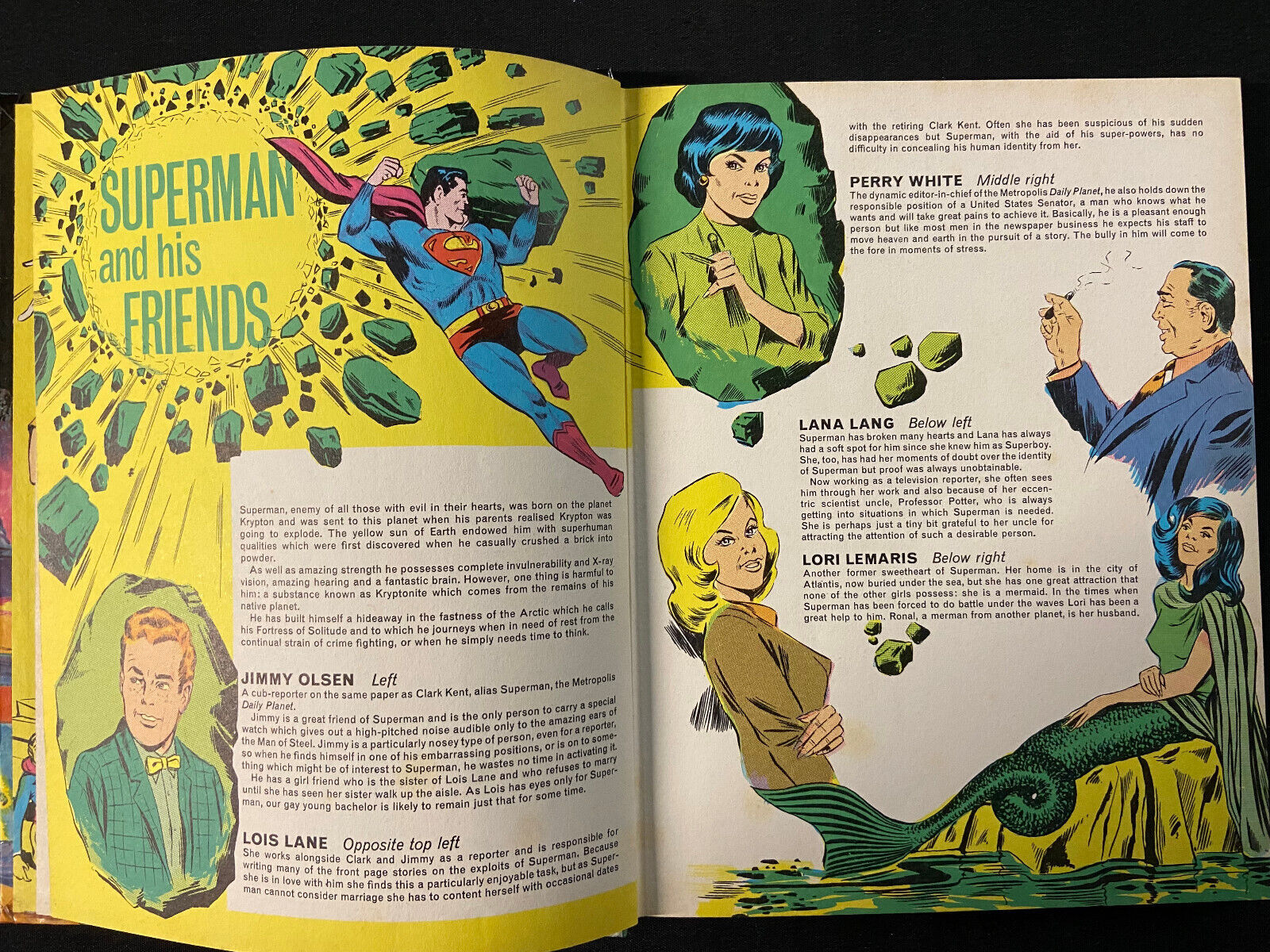 Superman Hardcover Storybook Annual 1969 F/VF | Comic Books - Modern ...