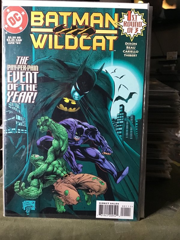 Batman/Wildcat #1 (1997) | Comic Books - Modern Age, DC Comics, Batman ...