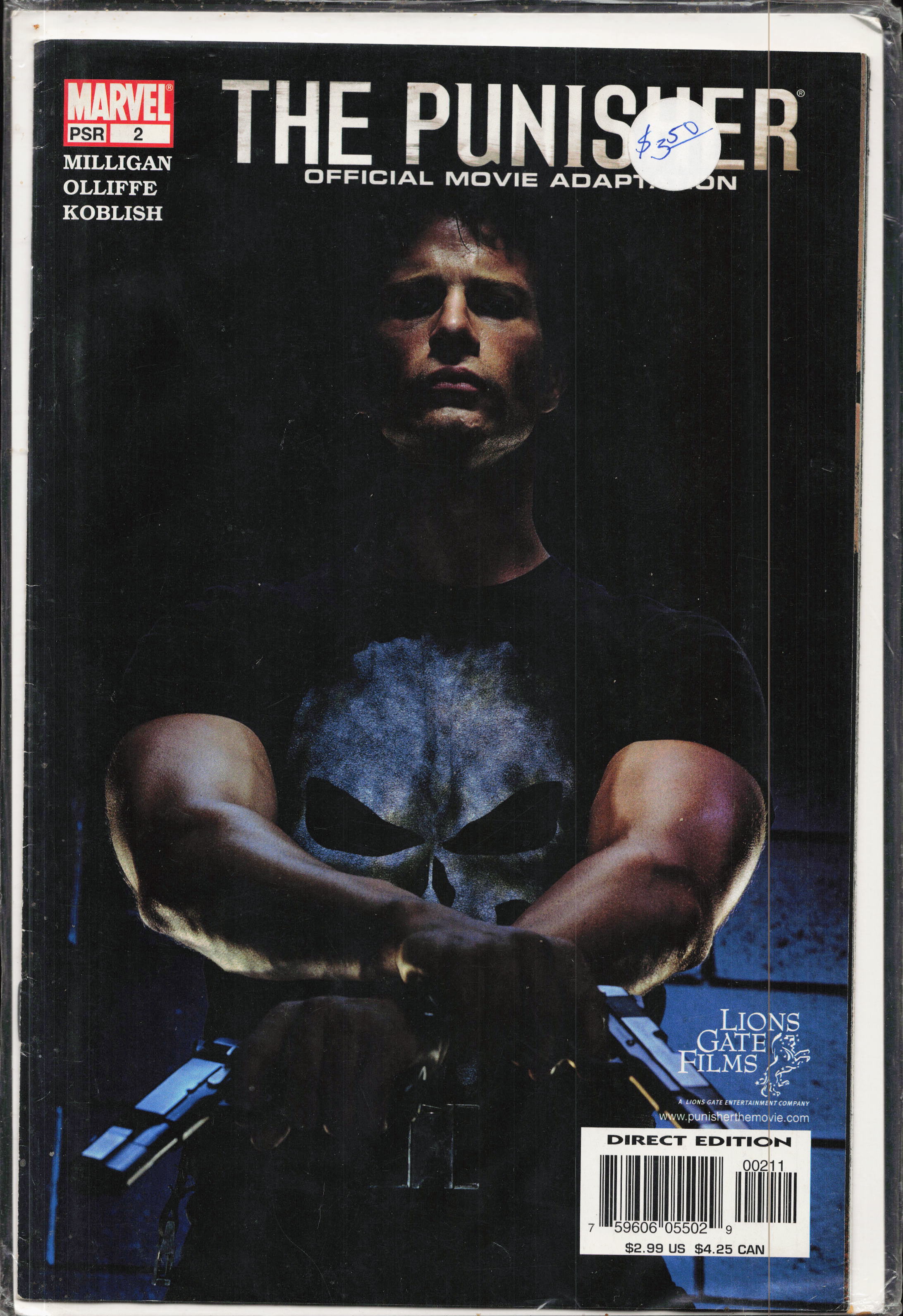 The Punisher: Official Movie Adaptation #2 (2004) Punisher | Comic ...