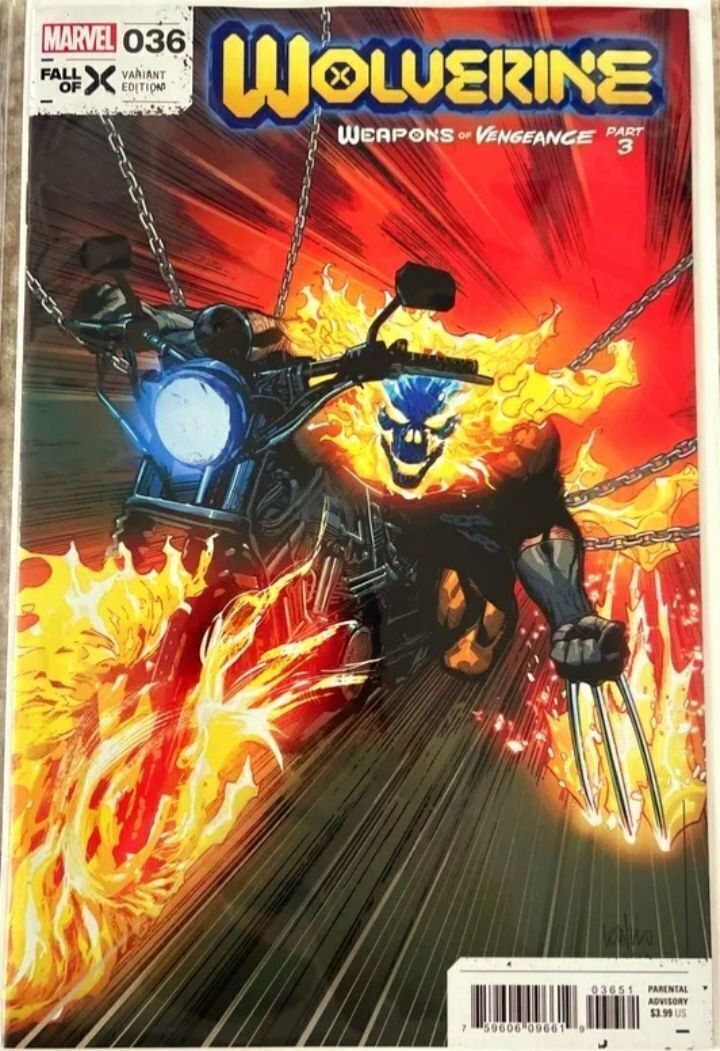 Wolverine #36 (2023) RED-HOT 1st APP of HELLVERINE/2 PK VARIANT/Xmen ...