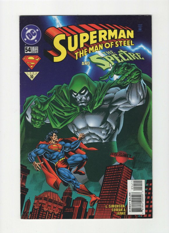 Superman The Man of Steel #54 (DC Comics 1996) | Comic Books - Modern ...