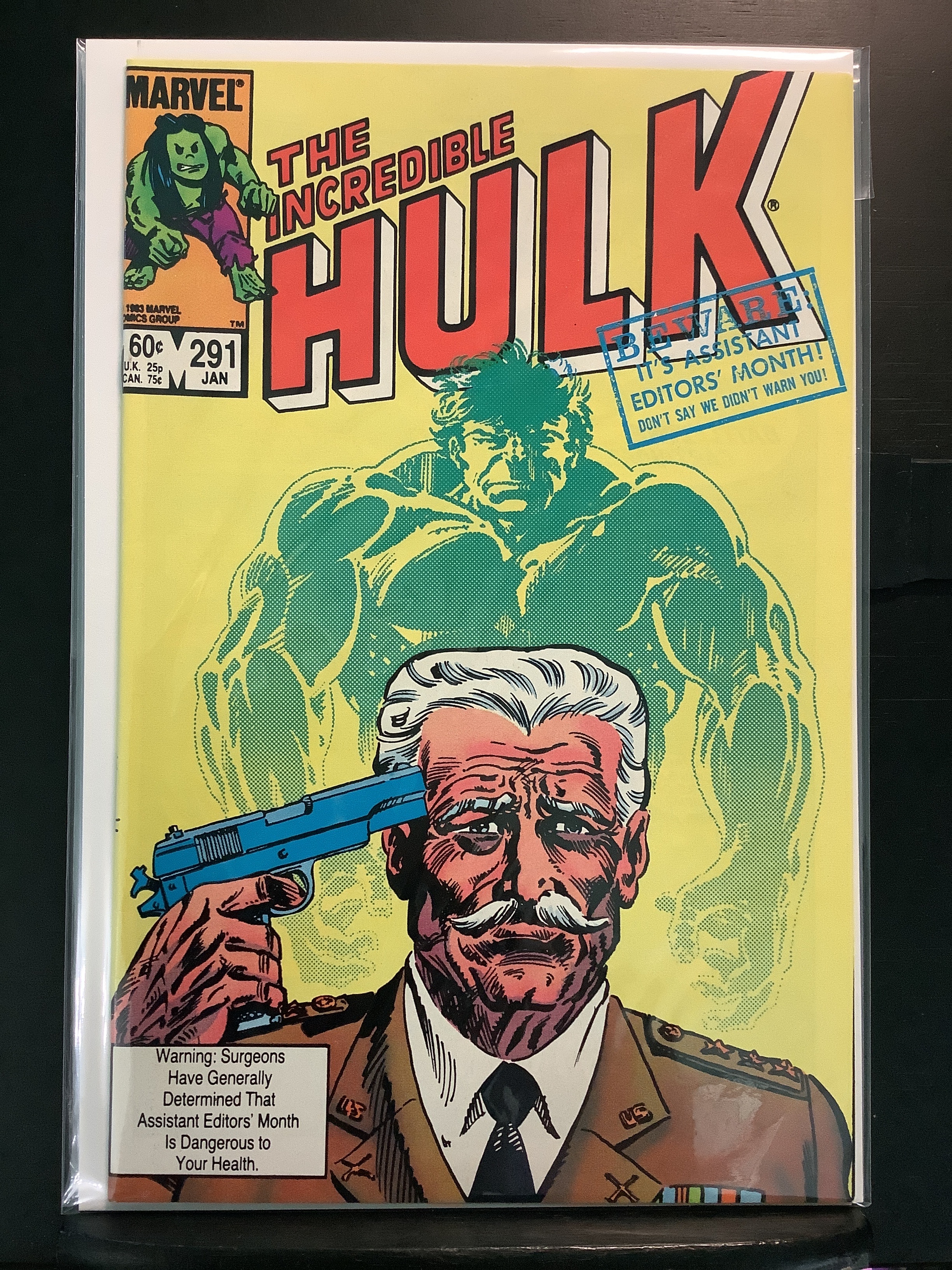The Incredible Hulk #291 Direct Edition (1984) | Comic Books - Copper ...