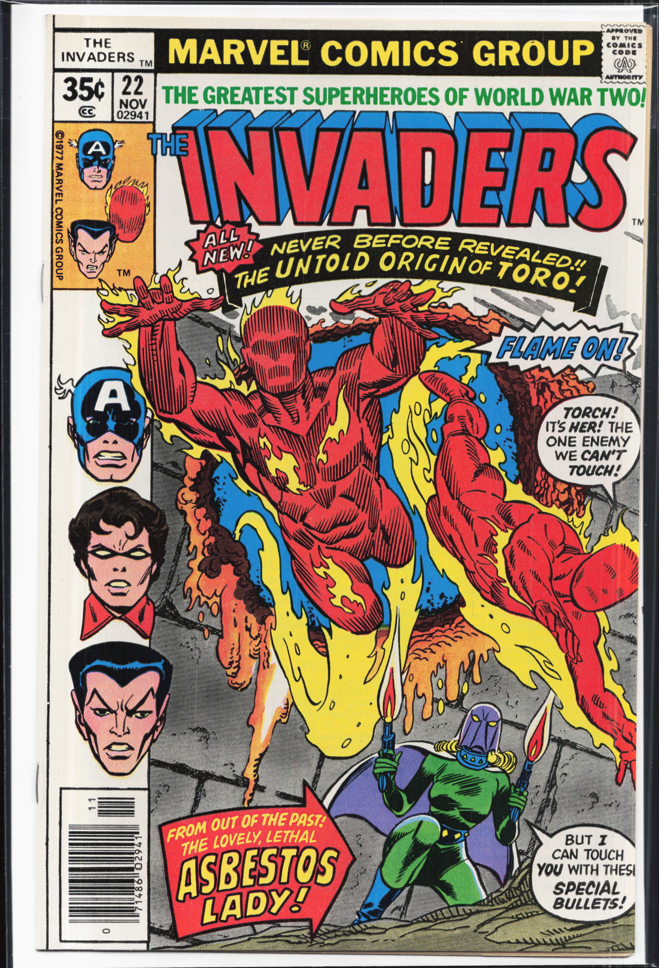 The Invaders #22 (1977) The Invaders | Comic Books - Bronze Age, Marvel ...