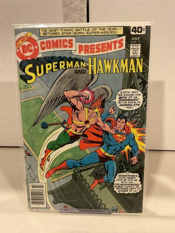 DC Comics Presents #11 VF 1979 Superman! Hawkman! | Comic Books ...