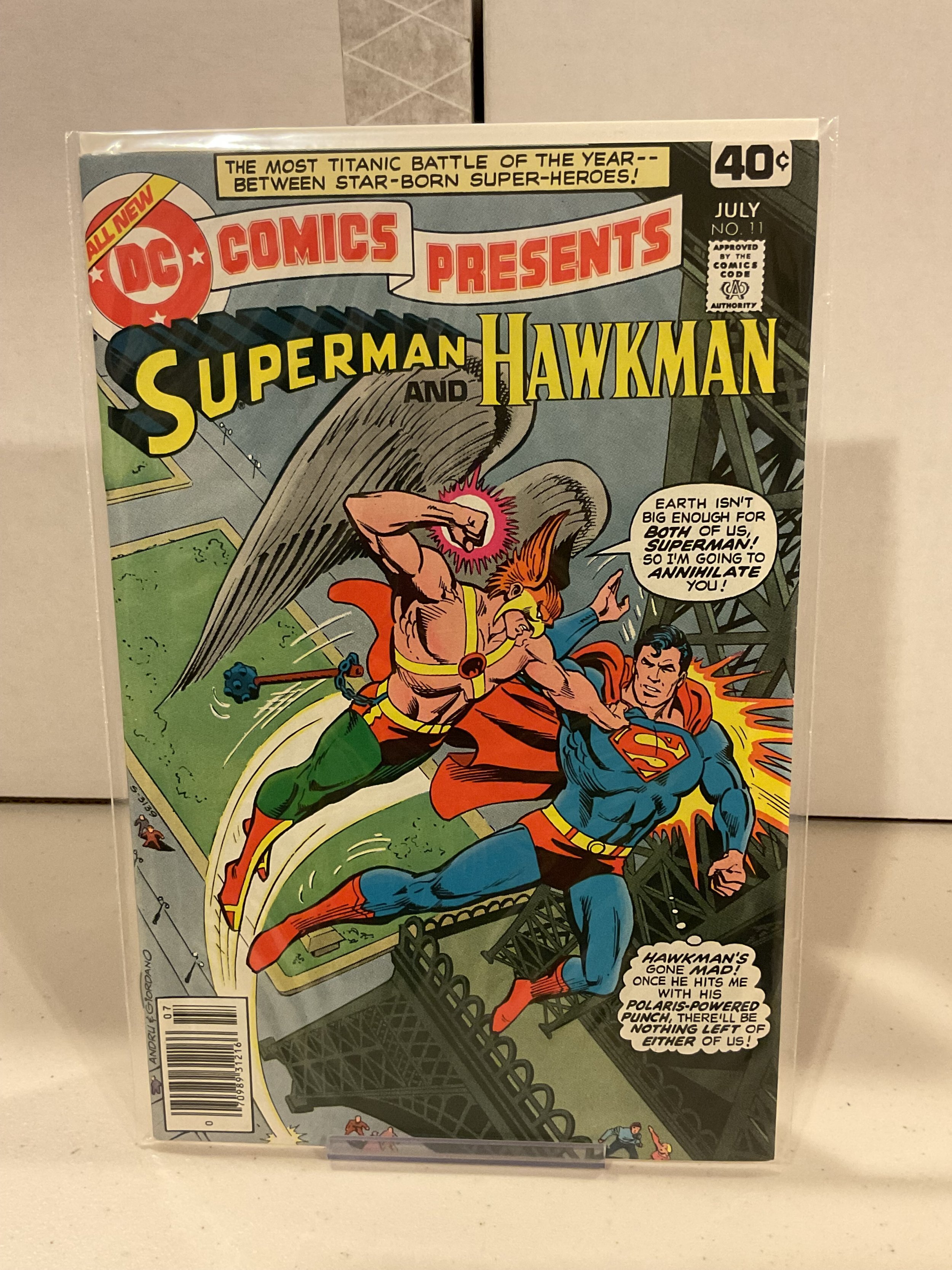 DC Comics Presents #11 VF 1979 Superman! Hawkman! | Comic Books ...