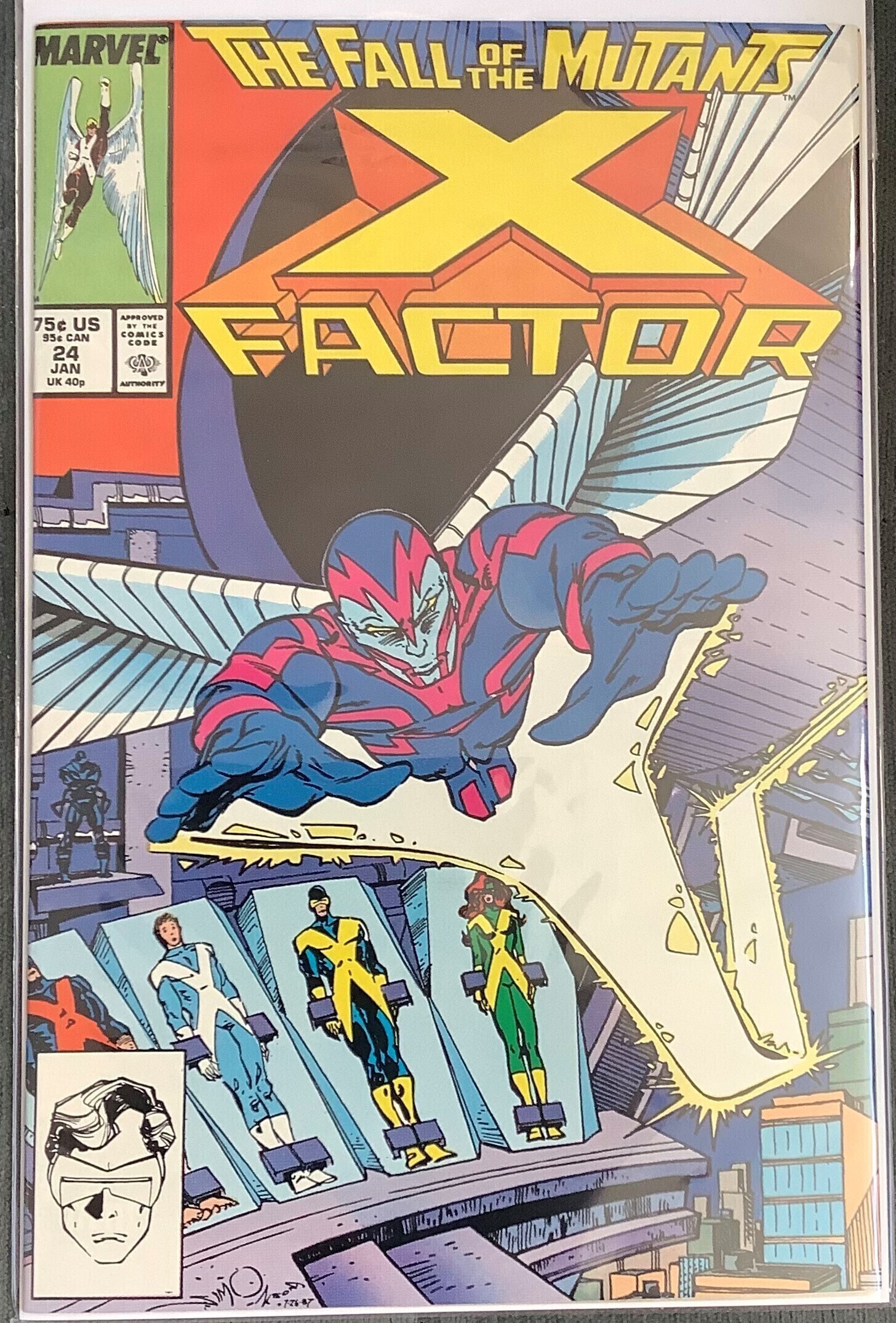 X-Factor #24 (1988, Marvel) 1st appearance Archangel; Origin of ...