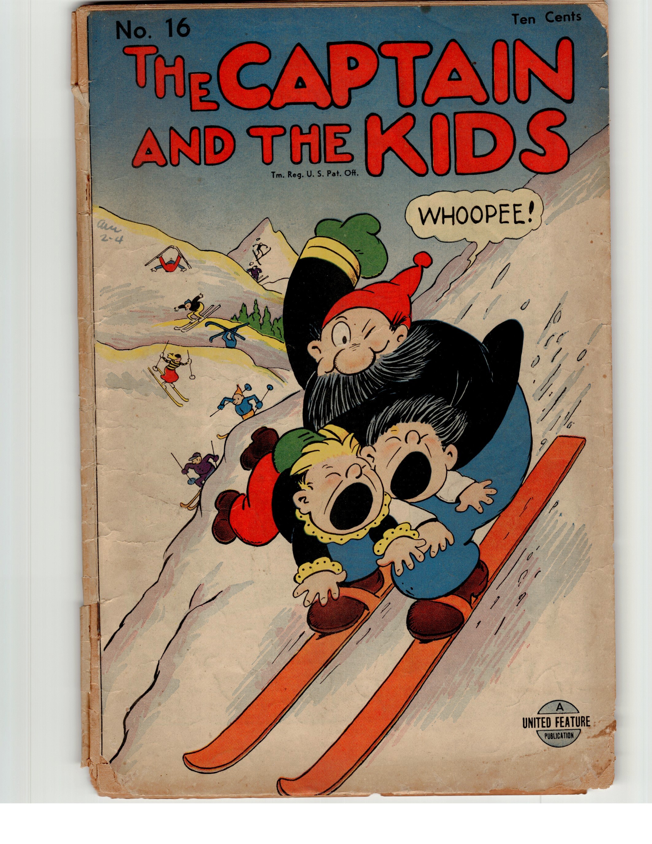 The Captain and the Kids #16 (1947) The Captain | Comic Books - Golden ...