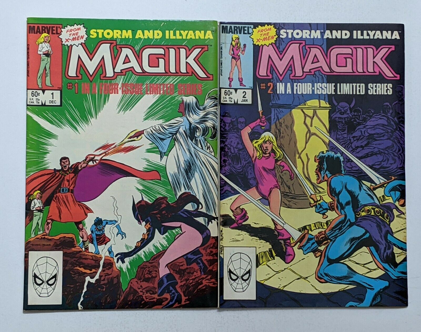 Magik Illyana And Storm #1-4 (1984, Marvel) FN- 5.5 | Comic Books ...