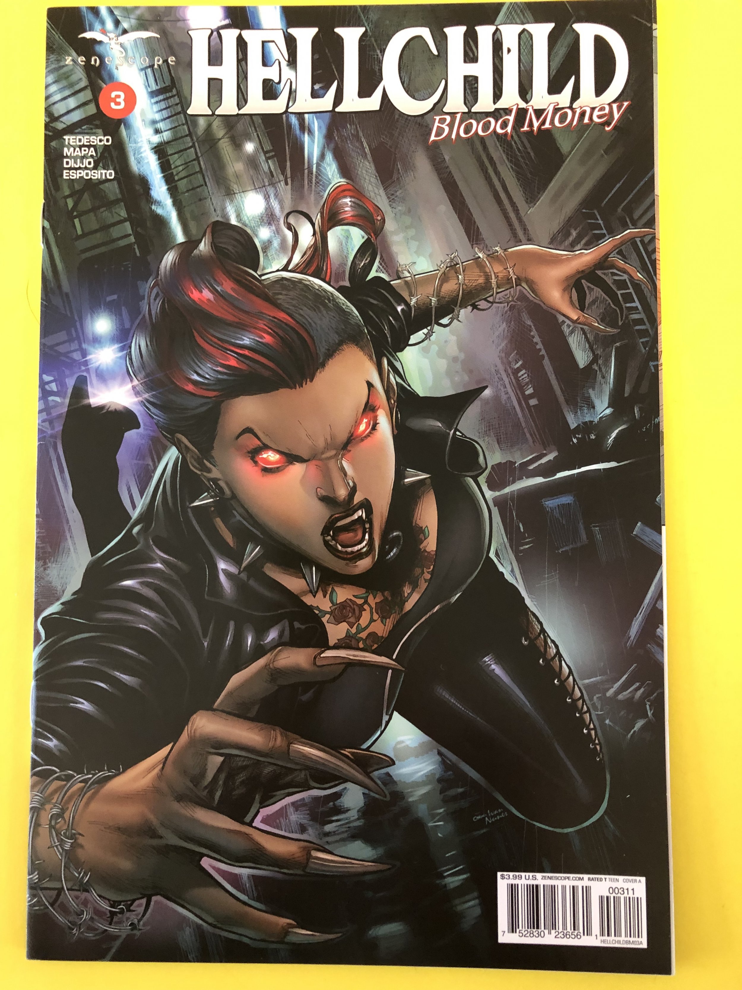 Hellchild: Blood Money #3 Cover A - Martin Cocolo (2019) NM / VF + | Comic Books - Modern Age ...