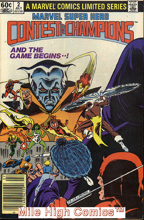 Marvel Super-Hero Contest of Champions (1982 Series) #2 Newsstand Fair ...