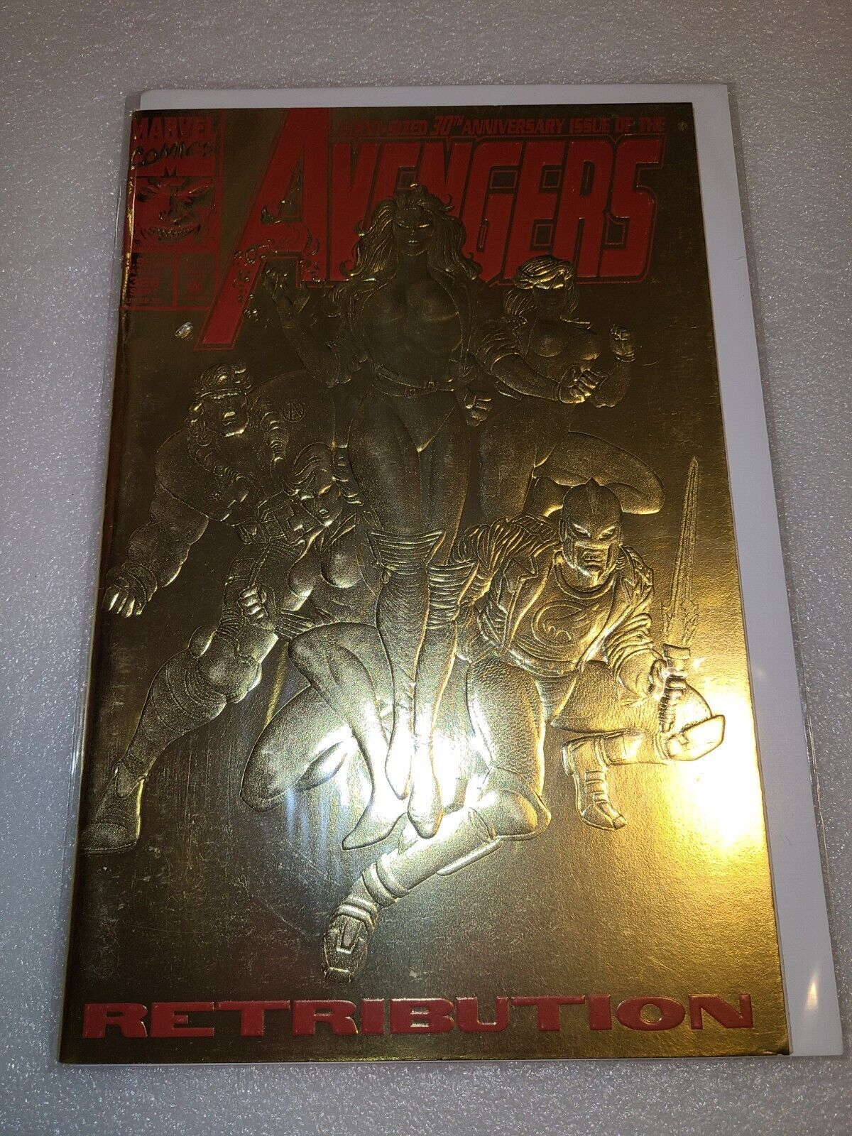 Marvel Comics 30th Anniversary Issue Of The Avengers 1993 Sept #366 VF ...