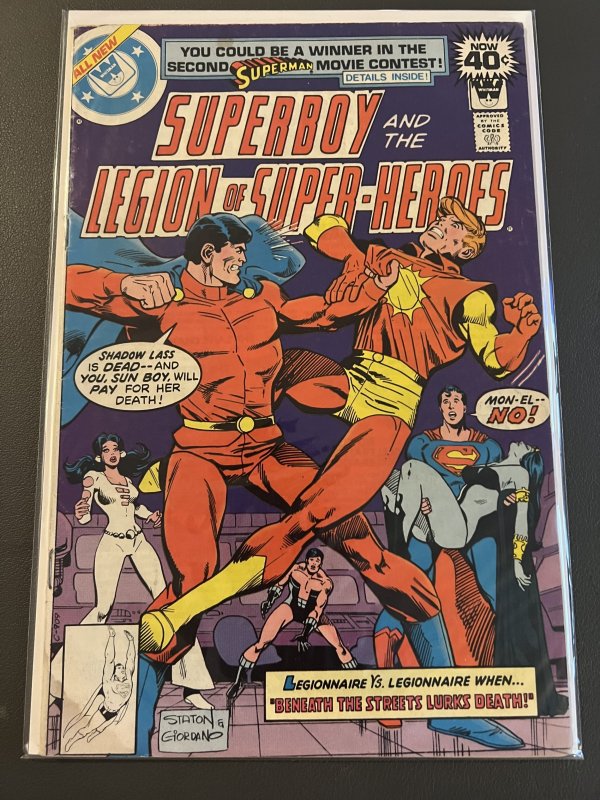 Superboy and the Legion of Super-Heroes #248 (1979) Whitman VG ...