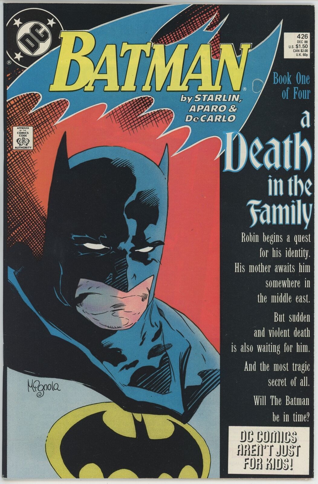 Batman #426 (1940) - 8.5 VF+ *Death in the Family* | Comic Books ...