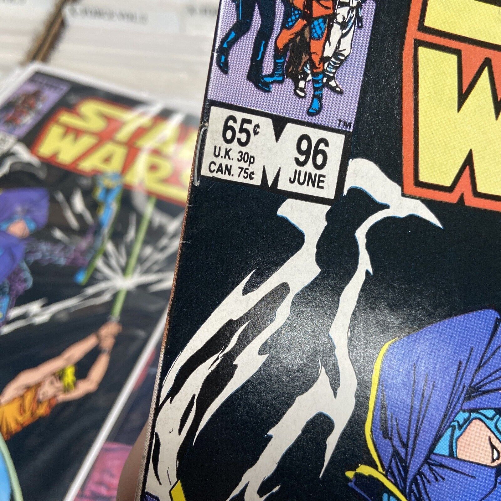 Star Wars #96 (1985): Lumiya vs Luke Skywalker! Cynthia Martin Cover! VF | Comic Books - Copper ...