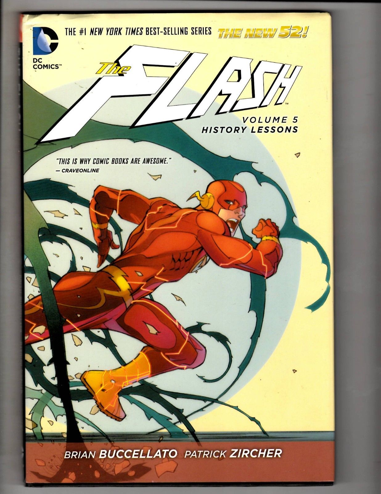 Flash Vol. # 5 History Lessons DC Comics HARDCOVER Graphic Novel J300 ...