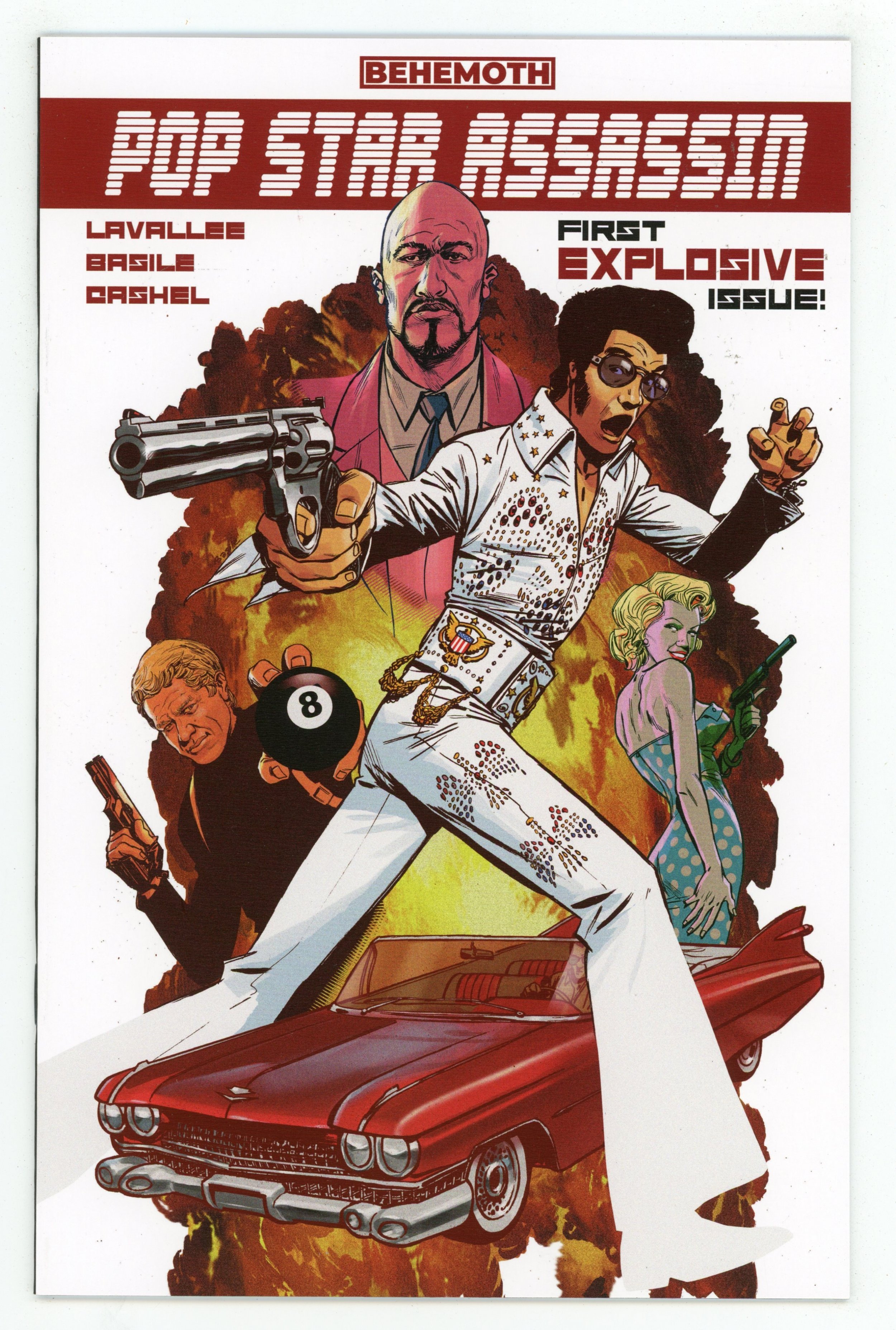 Pop Star Assassin #1 Behemoth Comics Marcelo Basile Variant A NM ...