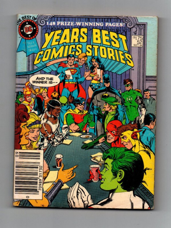 Best of DC Blue Ribbon Digest Years Best Comic Stories #52 newsstand ...