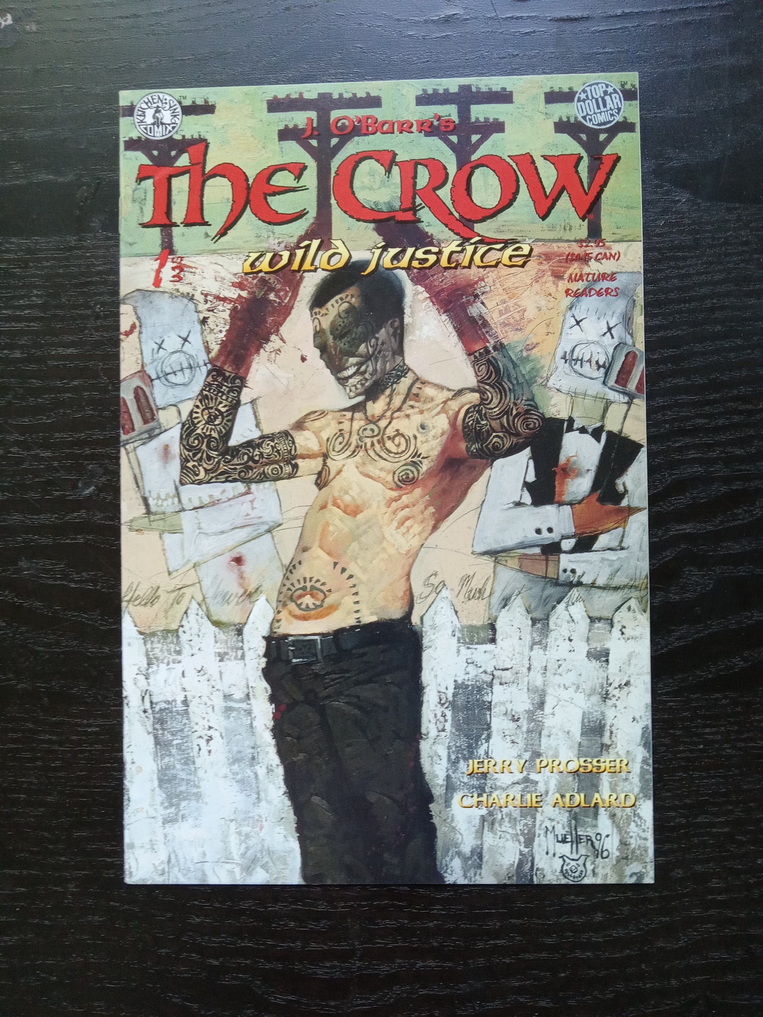 The Crow: Wild Justice #1 (1996) | Comic Books - Modern Age, Kitchen ...