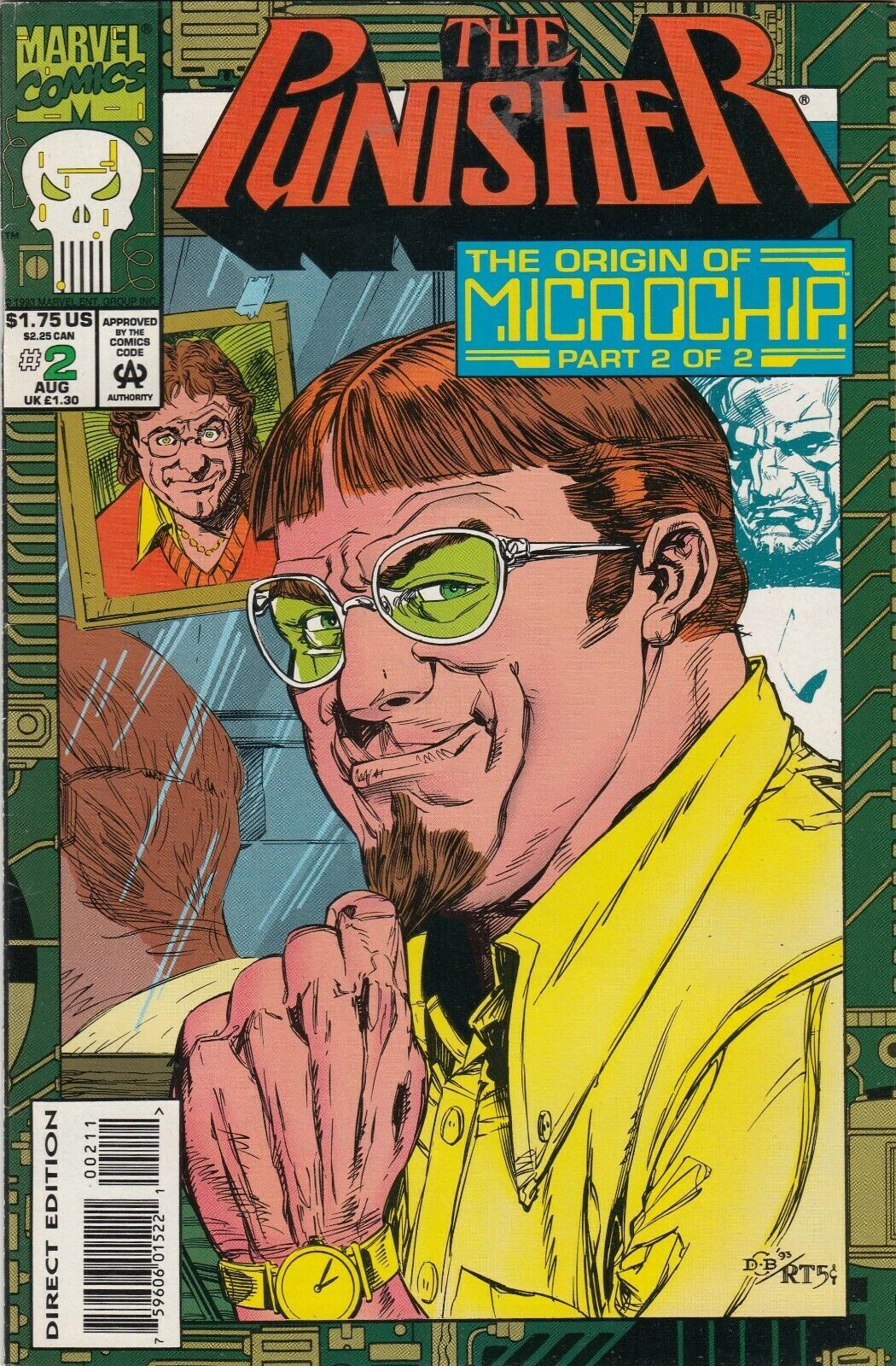 The Punisher#2 FN/VG the Orgin of Microchip Part 2 of 2 | Comic Books ...