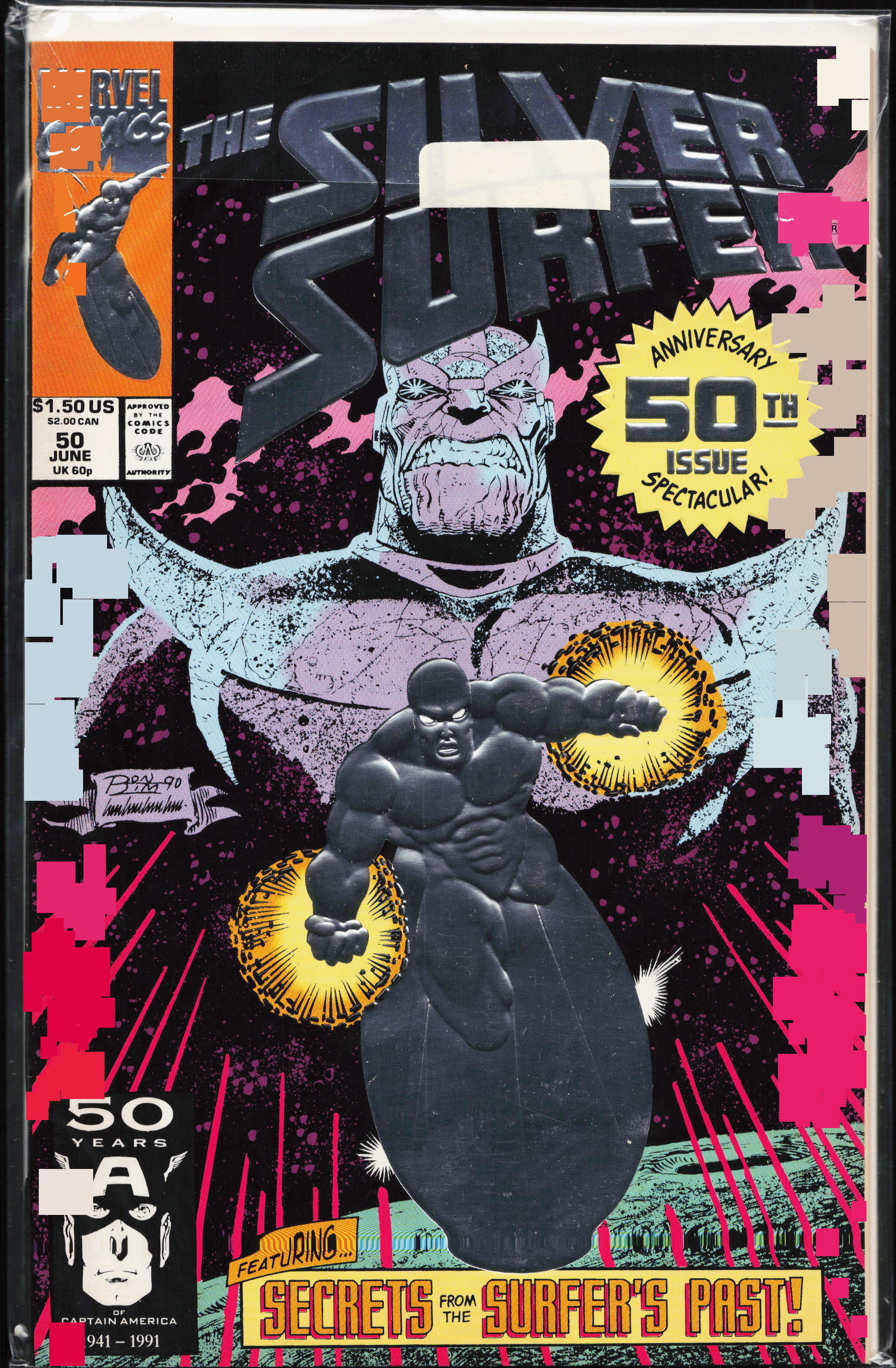 Silver Surfer #50 (1991) Silver Surfer | Comic Books - Copper Age ...