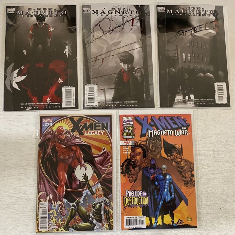 Magneto appearances crossovers lot 21 different books mostly Marvel ...