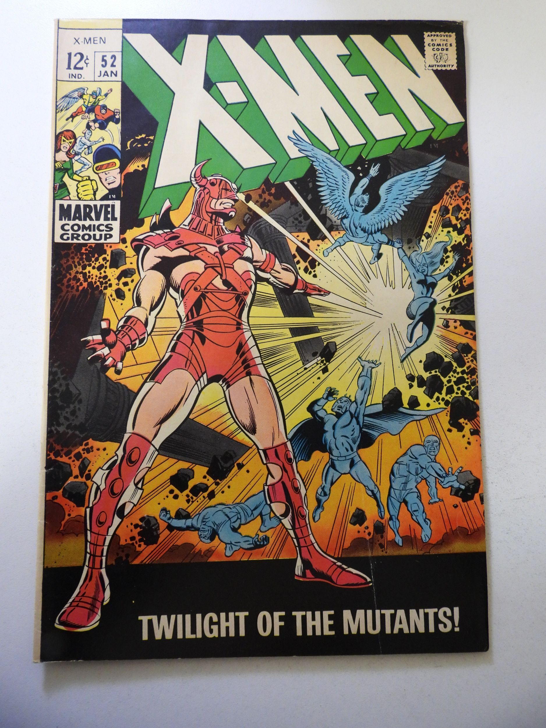 The X-Men #52 (1969) 1st Full App of Erik the Red VG/FN Condition ...