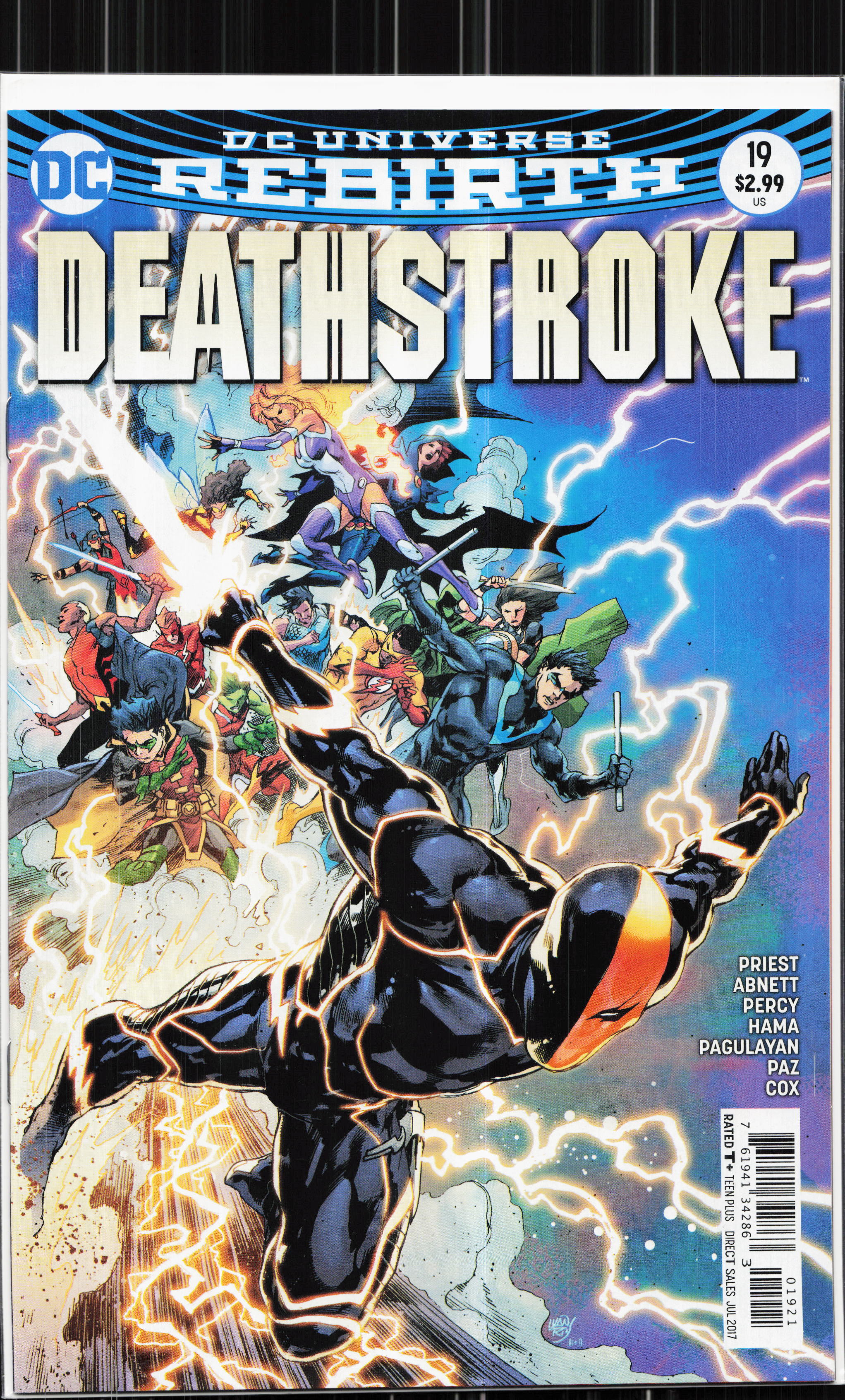 Deathstroke #19 Variant Cover (2017) Deathstroke | Comic Books - Modern ...