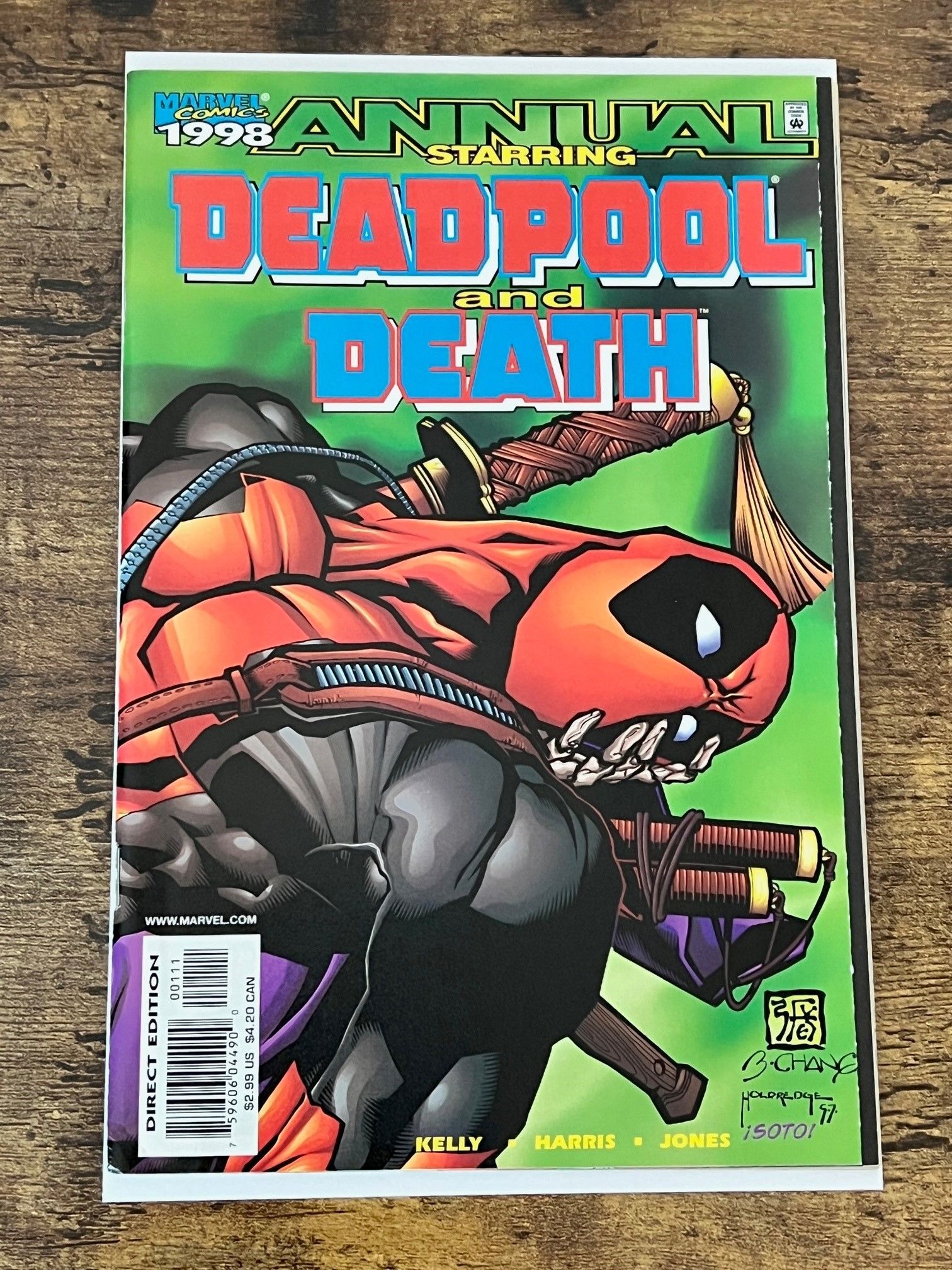 Deadpool / Death '98 (1998). VF-. Kelly-s. | Comic Books - Modern Age ...