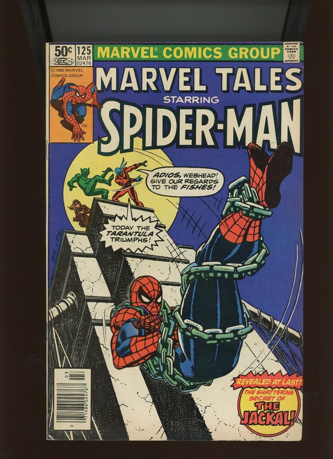 (1981) Marvel Tales Starring Spider-Man #125: "...WHO'S GOT THE JACKAL ...