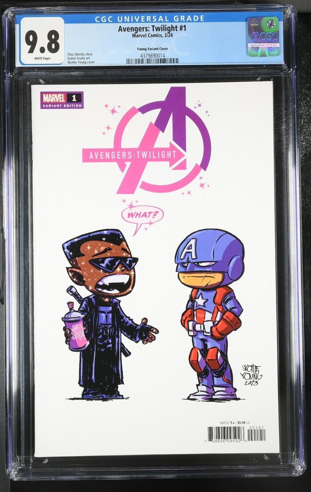 Avengers Twilight #1 CGC 9.8 1st Iron Man Red Skottie Young Variant ...
