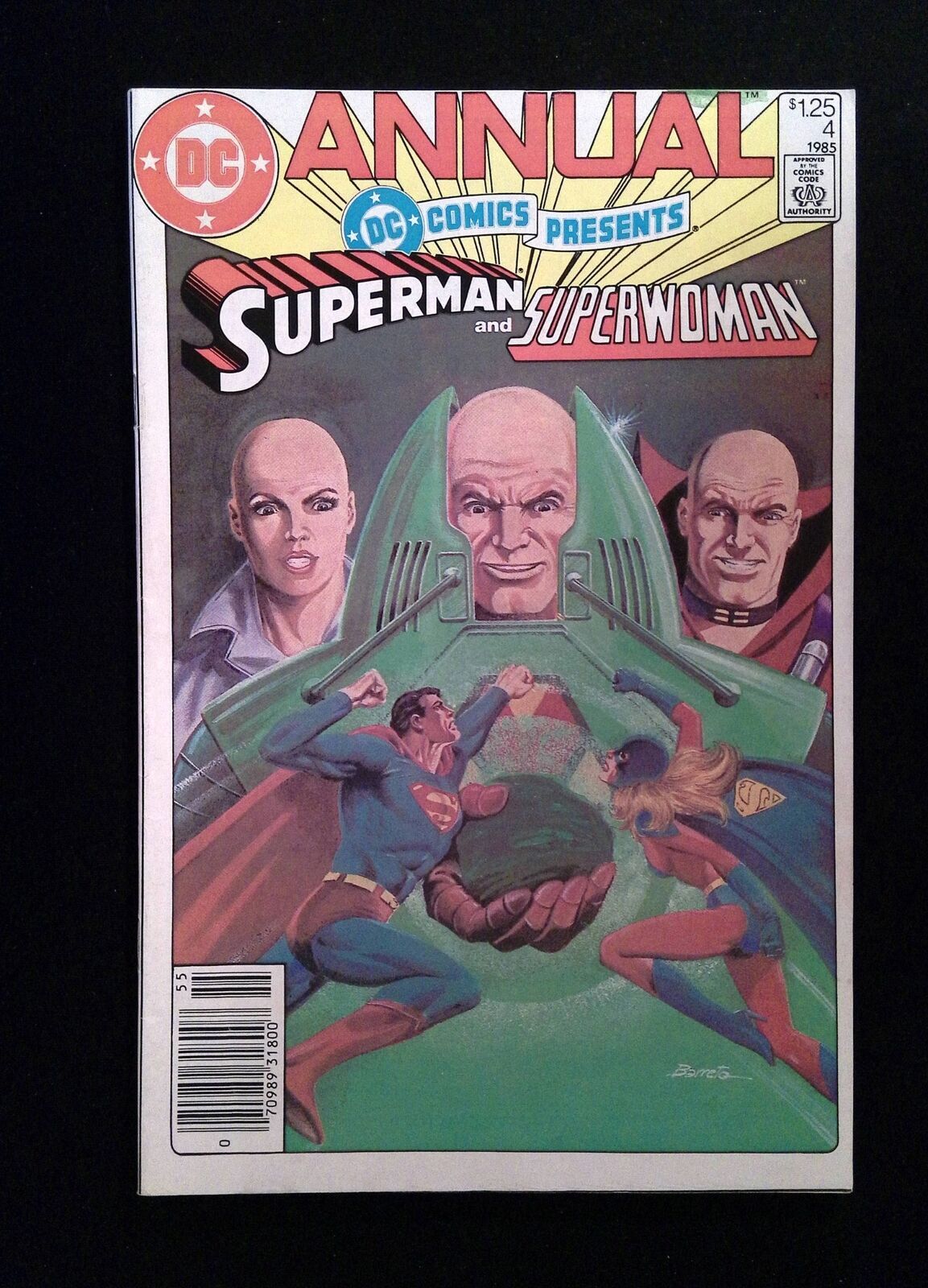 DC Comics Presents Annual #4 DC Comics 1985 FN/VF NEWSSTAND | Comic ...