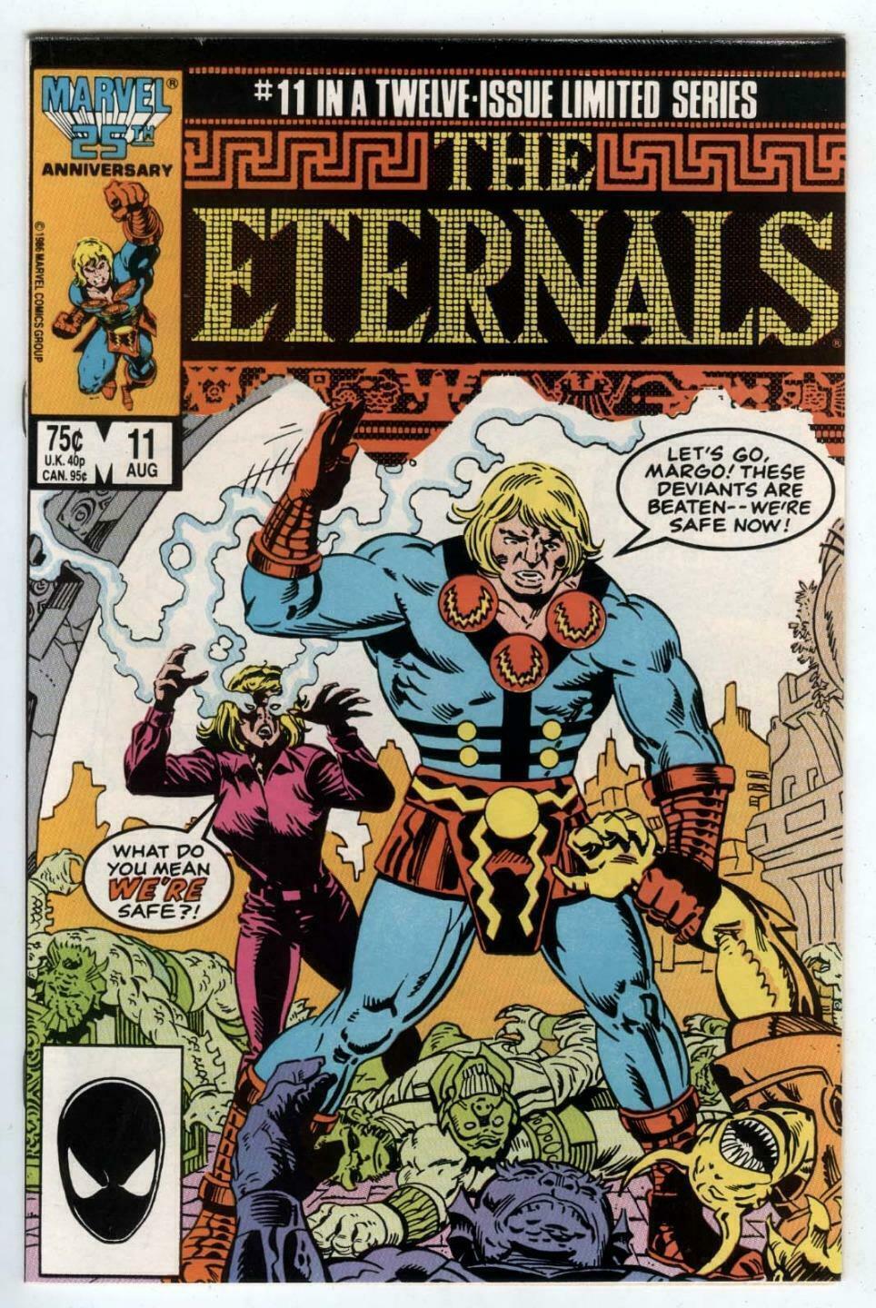 ETERNALS vol. 2 #11 Aug 1986 Marvel Avengers MCU NM | Comic Books ...