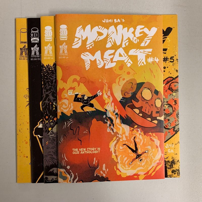 Monkey Meat #1-5 Set (Image 2022) 1 2 3 4 5 Juni Ba (9.0+) | Comic ...