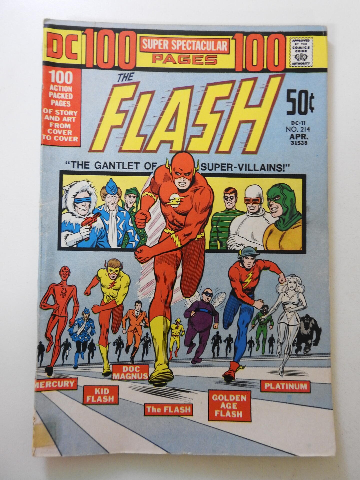 DC 100-Page Super Spectacular #11 (1972) VG+ Cond small piece of tape ...