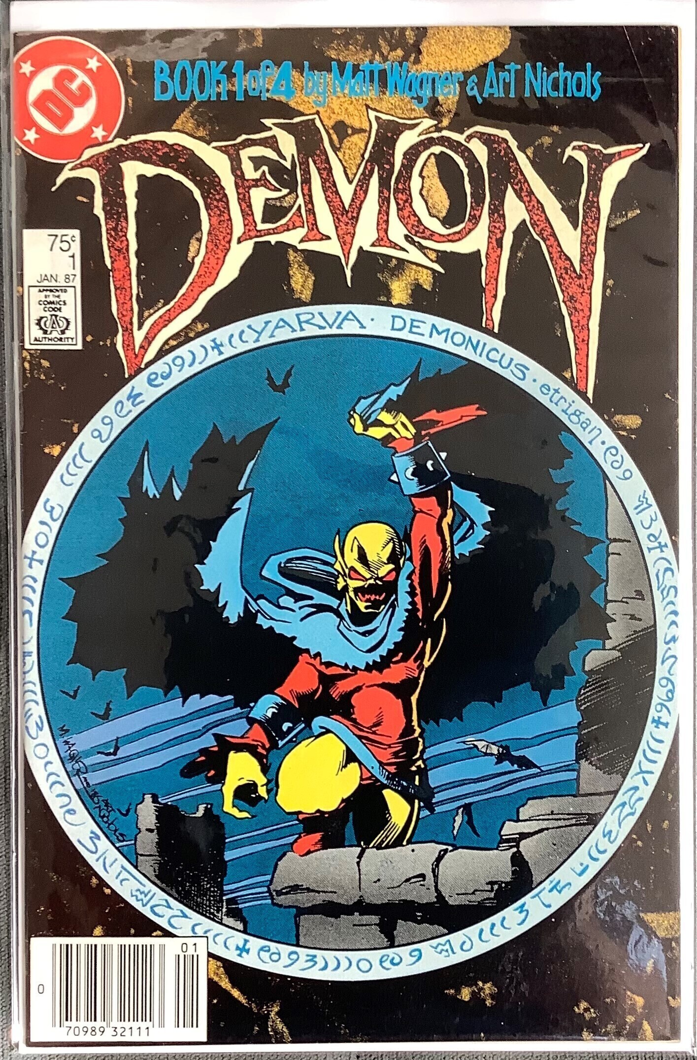 The Demon #1 Newsstand Edition (1987, DC) VF | Comic Books - Copper Age ...