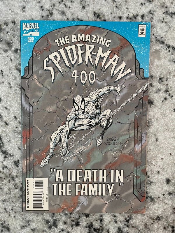 Amazing Spider-Man # 400 NM Direct Version Marvel Comic Book Aunt May ...