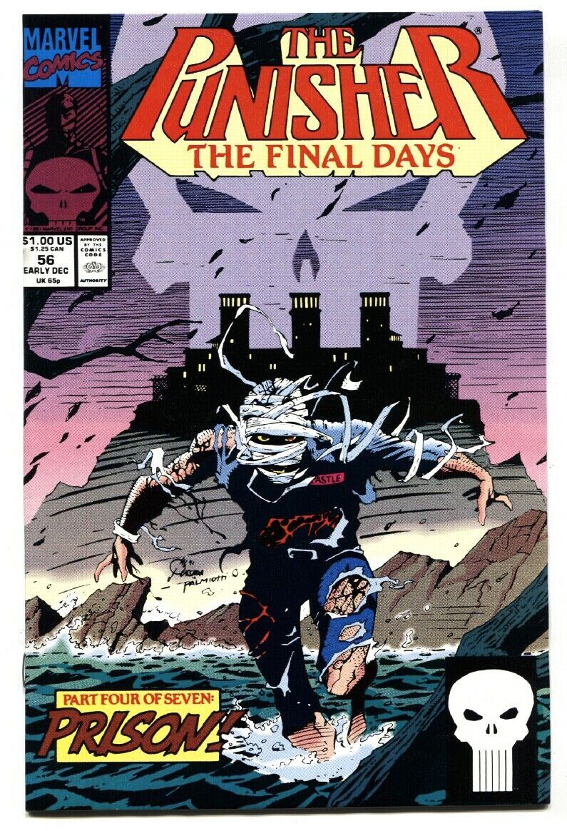 Punisher #56 1991 Marvel Jigsaw issue-comic book | Comic Books - Copper ...