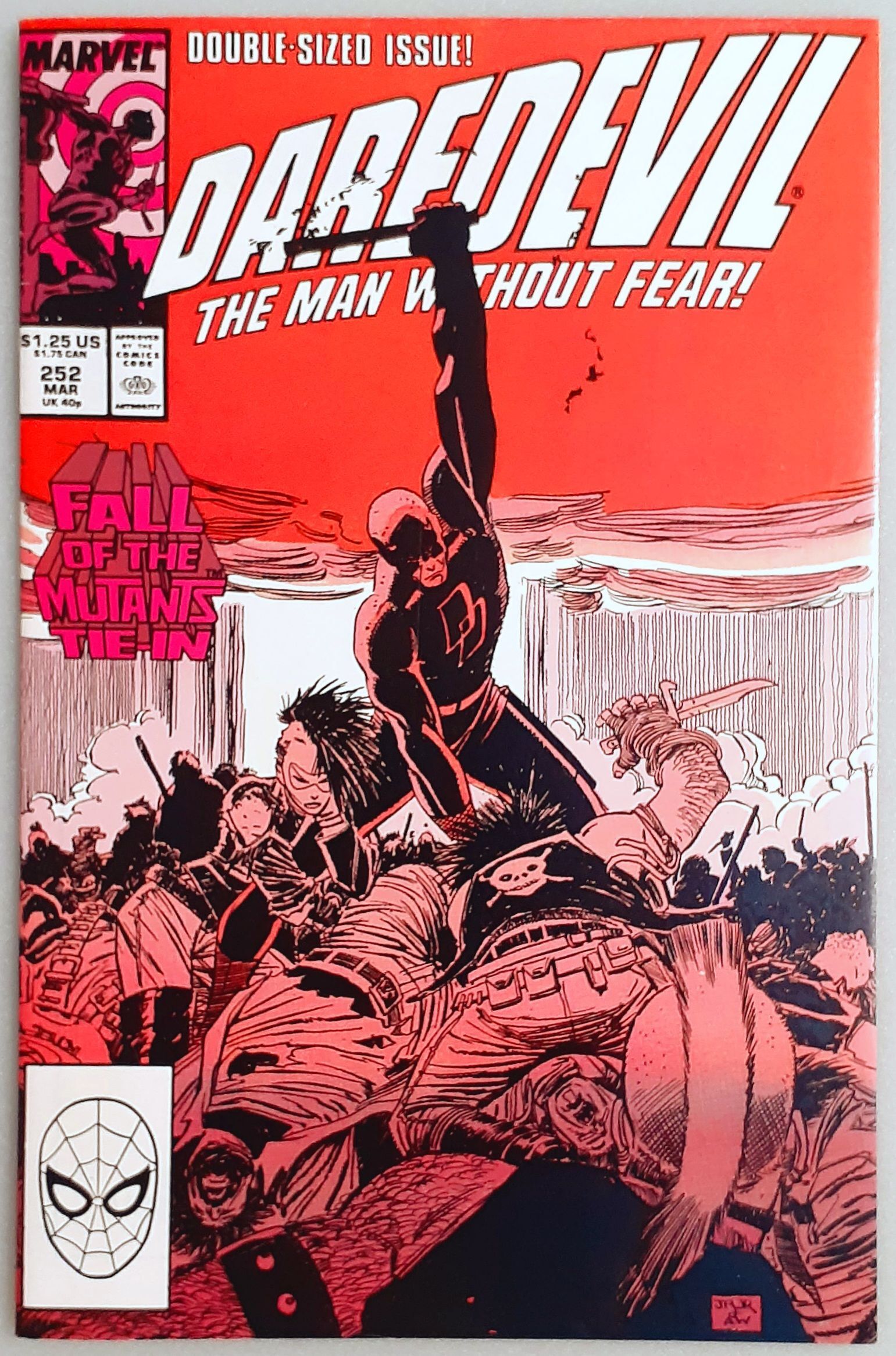 Daredevil #252 (1988) Daredevil 238 (1987) MCU DIsney Series Kingpin ...