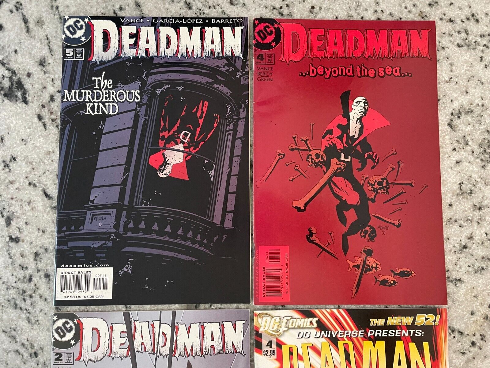 4 DC Comic Books Presents Deadman # 4 2 4 5 Batman Flash Superman Arrow ...