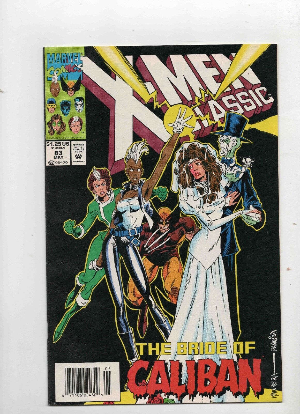 X Men Classic #83 ORIGINAL Vintage 1993 Marvel Comics Bride of Caliban | Comic Books - Modern ...
