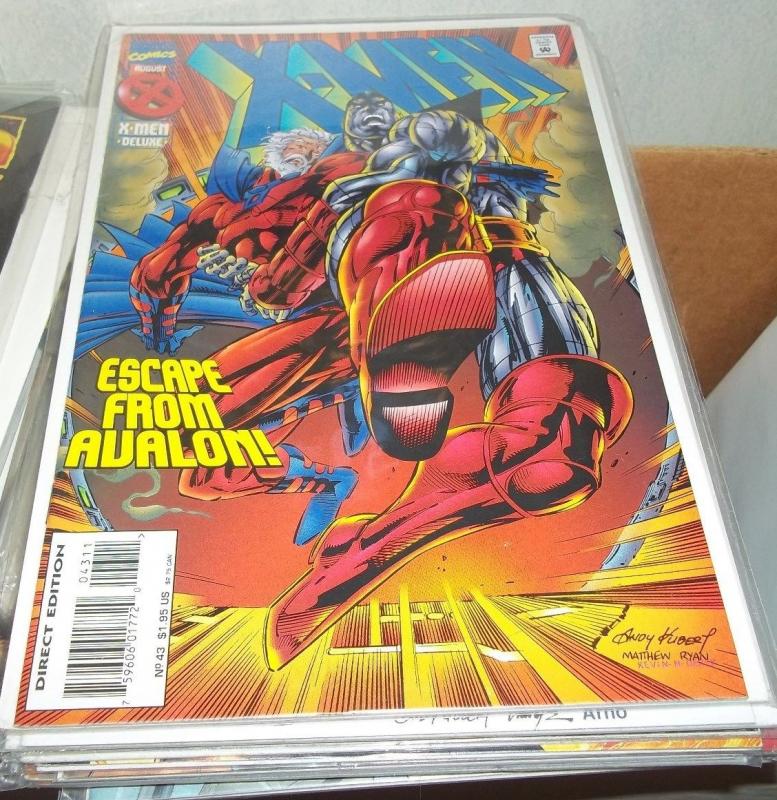 X MEN COMIC # 43 magneto colossus escape from avalon acolytes | Comic ...