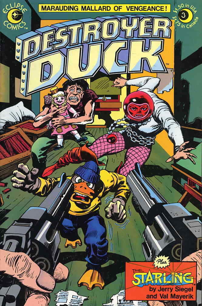 Destroyer Duck #3 FN; Eclipse | Jack Kirby - Steve Gerber - we combine ...