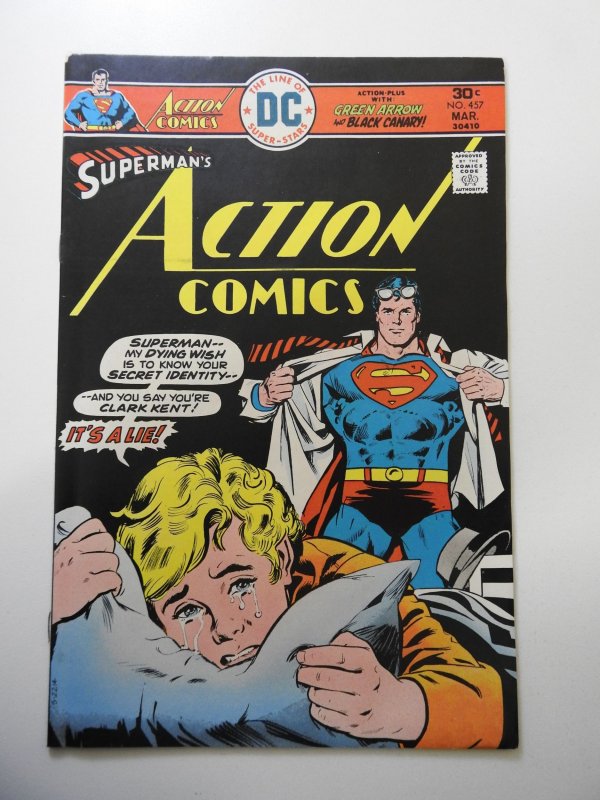 Action Comics #457 (1976) VG/FN Condition | Comic Books - Bronze Age ...