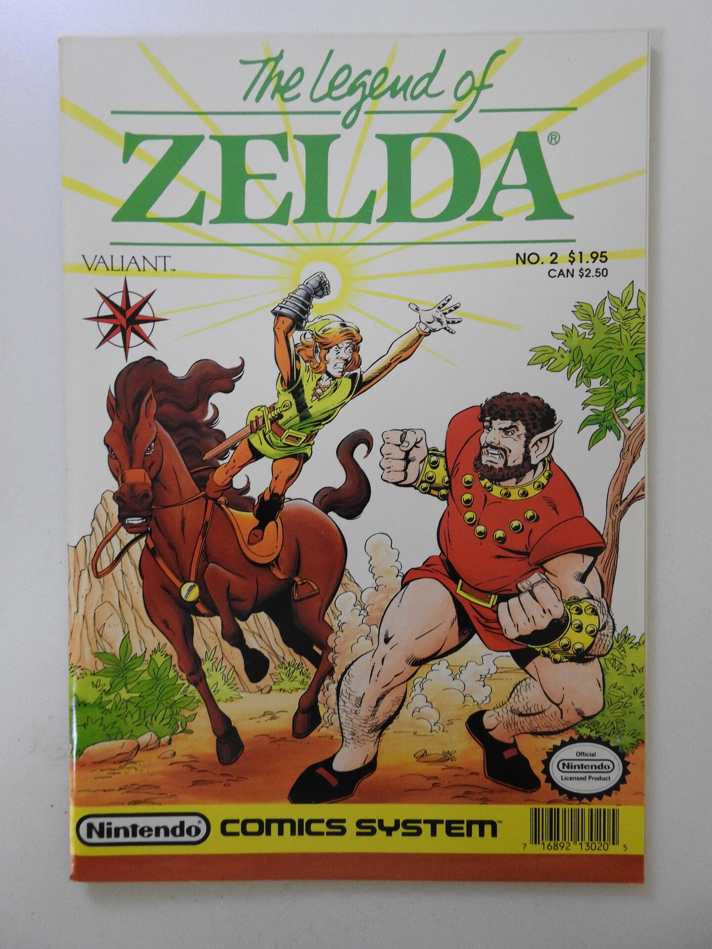 The Legend of Zelda #2 (1990) Early Valiant! NM Condition! | Comic ...